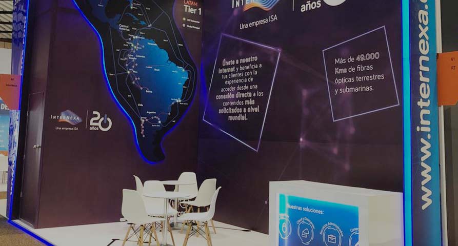 Stand Internexa en Andinalink | City Group